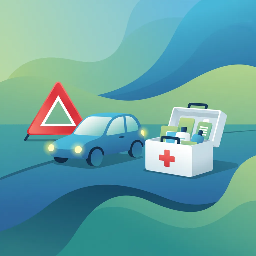 Dutch Driving Theory: First Steps After an Accident - Safety & Emergency